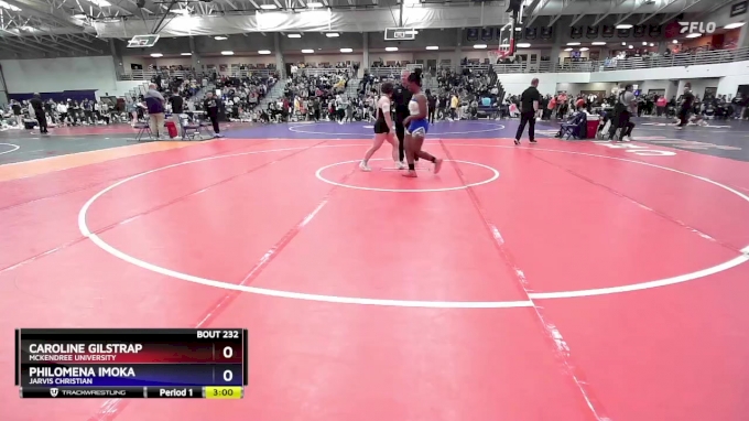 160 lbs Champ. Round 2 - Philomena Imoka, Jarvis Christian vs Caroline ...