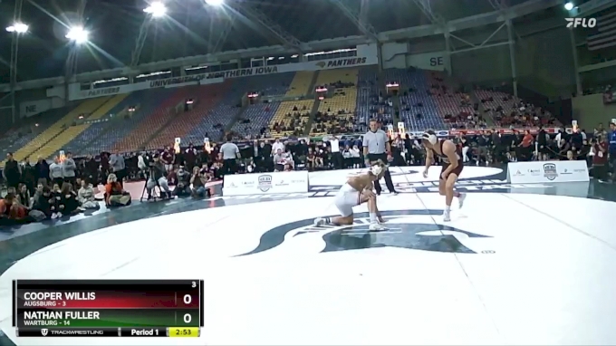 165 lbs Placement Matches (16 Team) - Cooper Willis, Augsburg vs Nathan ...