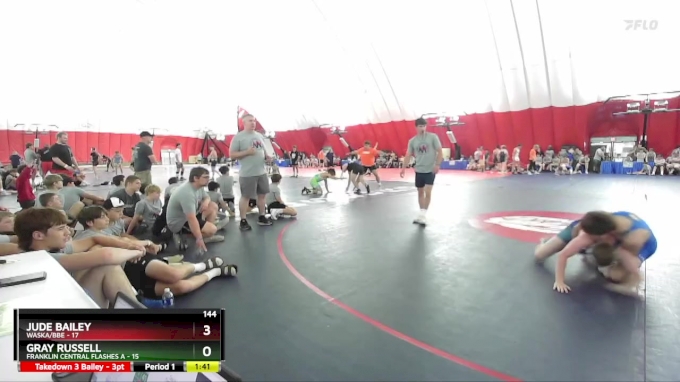144 lbs Semis & Wb (16 Team) - Jude Bailey, Waska/BBE vs Gray Russell ...