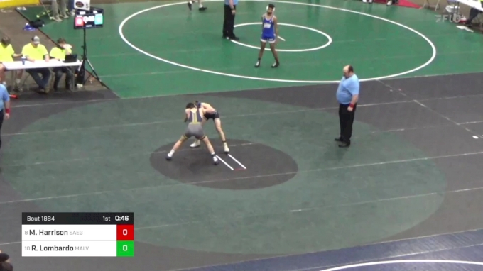110 lbs 5th Place - Milan Harrison, Saegertown vs Rocco Lombardo ...