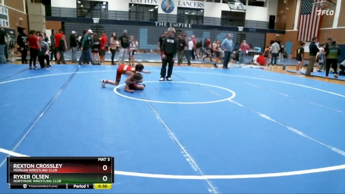 75-80 lbs Round 3 - Ryker Olsen, Northside Wrestling Club vs Rexton ...