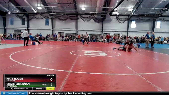 165 lbs 1st Place Match - Chase Luensman, Upper Iowa vs Matt Rogge ...