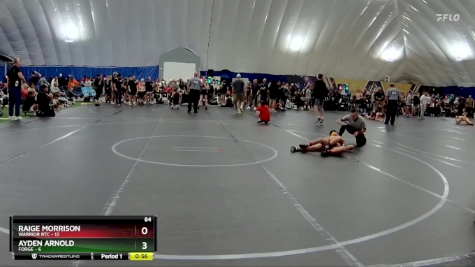 84 lbs Round 5 (8 Team) - Ayden Arnold, FORGE vs Raige Morrison ...