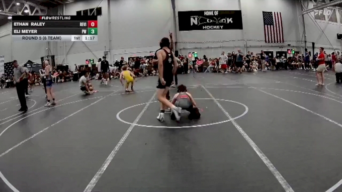 120 lbs Round 5 (6 Team) - Eli Meyer, Prestige Worldwide vs Ethan Raley ...
