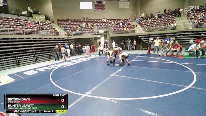 102 lbs Semifinal - Hunter Leavitt, Champions Wrestling Club vs Bryson ...