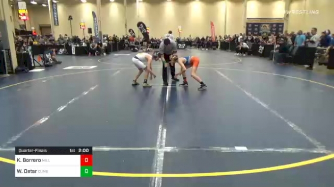 80 lbs Quarterfinal - Kamdyn Borrero, Millcreek vs Will Detar ...