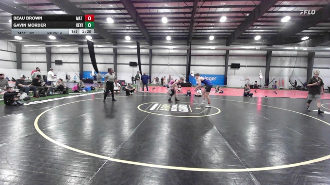 160 lbs Rr Rnd 7 - Beau Brown, Mat Demon - K8 vs Gavin Morder, Keystone ...