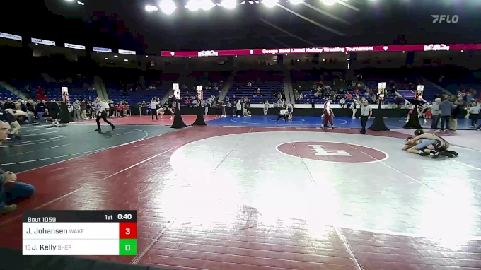 126 lbs Round Of 64 - Josh Johansen, Wakefield vs Justin Kelly ...