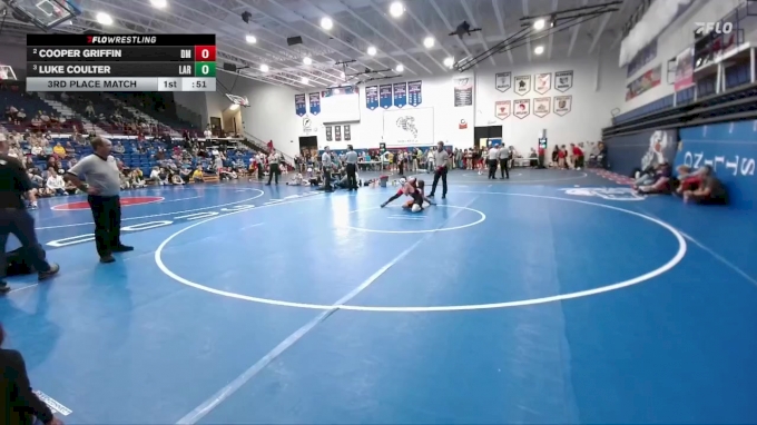 115 lbs 3rd Place Match - Luke Coulter, Laramie Middle School vs Cooper ...