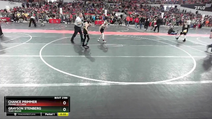 70 lbs Champ. Round 2 - Grayson Stenberg, Team Nazar vs Chance Primmer ...