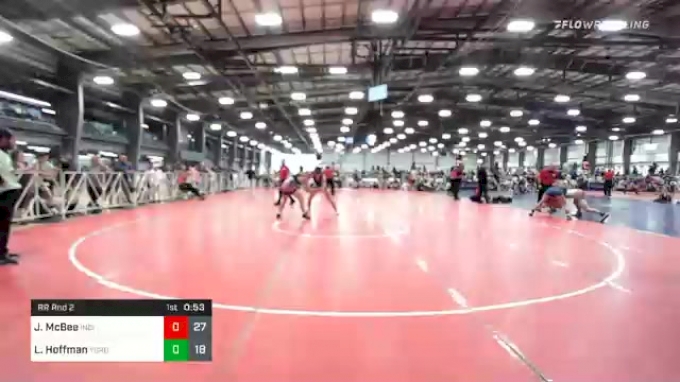 182 lbs Prelims - Jerry McBee, Indiana Mafia Dillinger vs Logan Hoffman ...