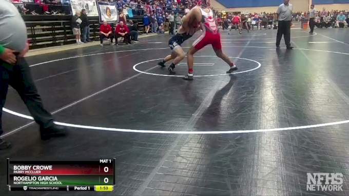 1 - 175 lbs Champ. Round 1 - Bobby Crowe, Parry McCluer vs Rogelio ...