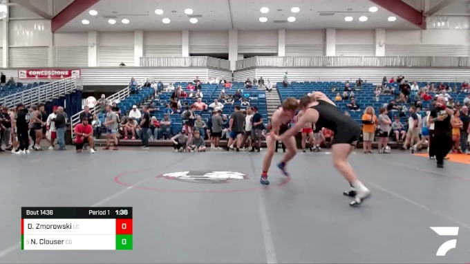 193 lbs Quarterfinal - Noah Clouser, Center Grove vs Danny Zmorowski ...