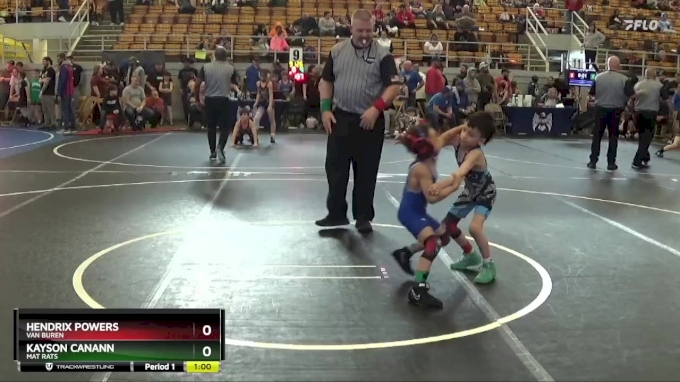 47 lbs 3rd Place Match - Kayson Canann, Mat Rats vs Hendrix Powers, Van ...
