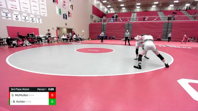 165 lbs 3rd Place Match - Bryce Kohler, St. Paris Graham vs Owen ...