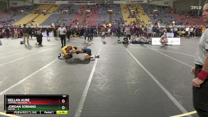 141 lbs Placement Matches (16 Team) - Jordan Soriano, Drexel vs Kellan ...