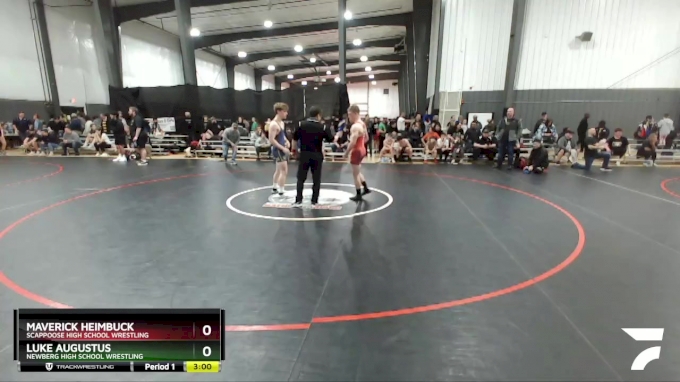 160 lbs Cons. Semi - Maverick Heimbuck, Scappoose High School Wrestling ...