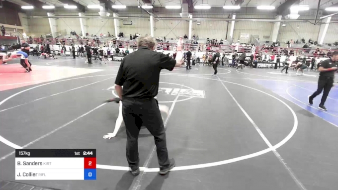 157 kg Consi Of 4 - Bryce Sanders, Kirtland Broncos vs Joshua Collier ...