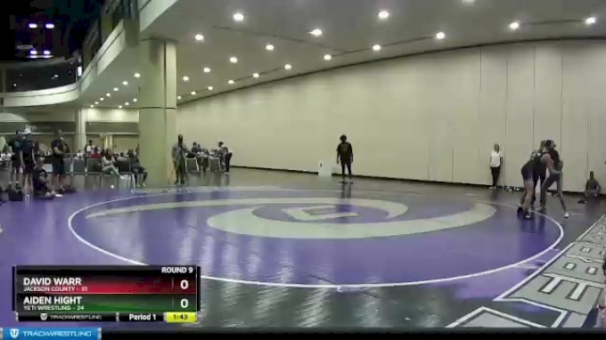 182 lbs Round 9 (10 Team) - David Warr, Jackson County vs Aiden Hight ...