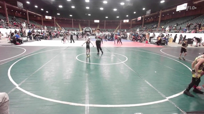 46 lbs Semifinal - Levi Ortzow, NM Gold vs Steven Peralta, Lockjaw WC