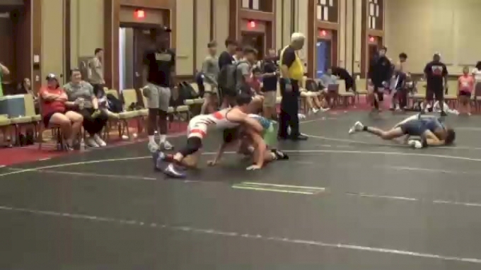 145 lbs Quarterfinals (8 Team) - Giovanni Scafidi, Diablo WC vs Justin ...