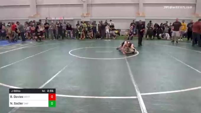 Prelims - Brendan Davies, Westshore vs Nathan Sadler, Omp