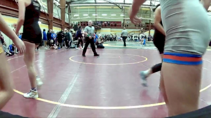 140 lbs Cons. Round 3 - Mackenzie Pape, Canon-McMillan vs Abbey Miller ...