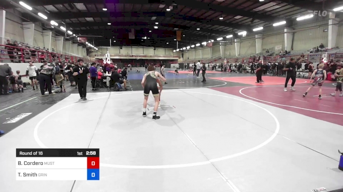 138 kg Round Of 16 - Benjamin Cordero, Mustangs WC vs Tommy Smith ...
