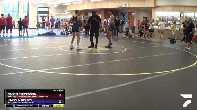 126 lbs Cons. Semi - Caden Stevenson, Heavy Hitting Hammers Wrestling ...
