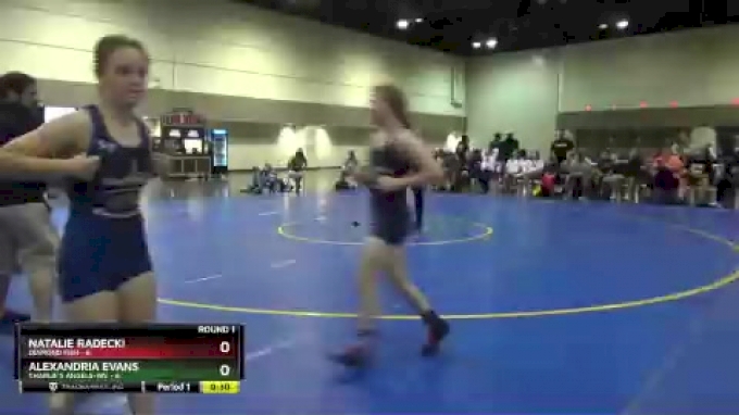 110 lbs Round 1 (16 Team) - Gabrielle Gartin, Charlie`s Angels-WV vs ...