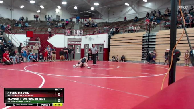 73-79 lbs Champ. Round 1 - Maxwell Wilson Burns, Mt. Vernon Marauders ...