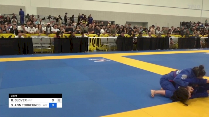 RACHEL GLOVER vs SARAH ANN TORREGROSSA 2023 World Master IBJJF Jiu ...