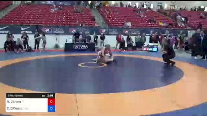 59 lbs Consolation - Hailey Corona, Utah vs Claire DiCugno, Colorado ...