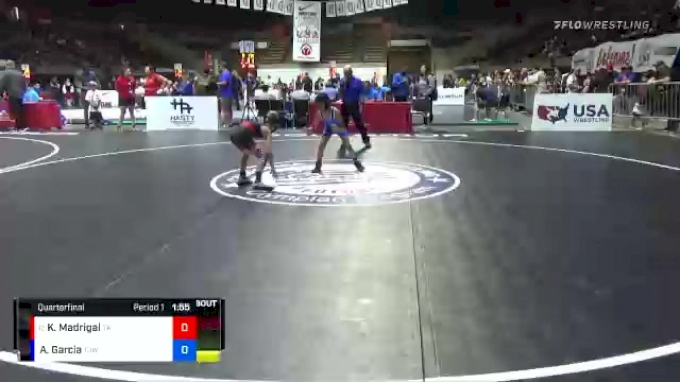 67 lbs Quarterfinal - Keidyn Madrigal, Valley Vandals Wrestling Club vs ...