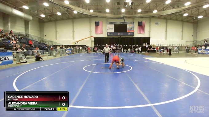 126 lbs Champ. Round 1 - Alexandra Viera, Rocky Point vs Cadence Howard ...