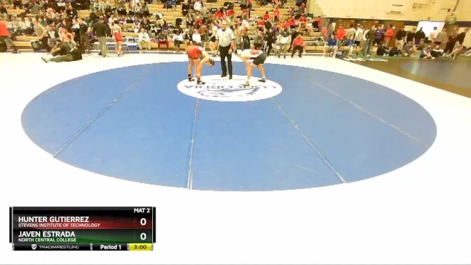 149 lbs Semifinal - Hunter Gutierrez, Stevens Institute Of Technology ...