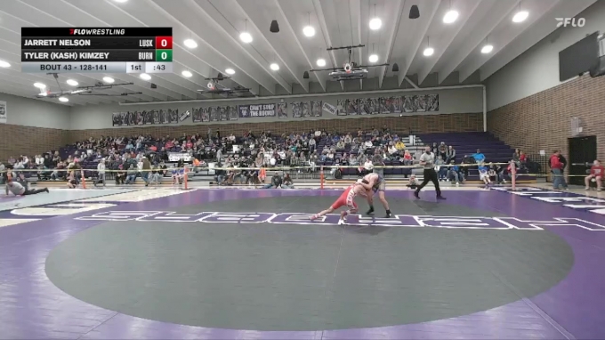 128-141 lbs Round 1 - Jarrett Nelson, Lusk vs Tyler (Kash) Kimzey ...