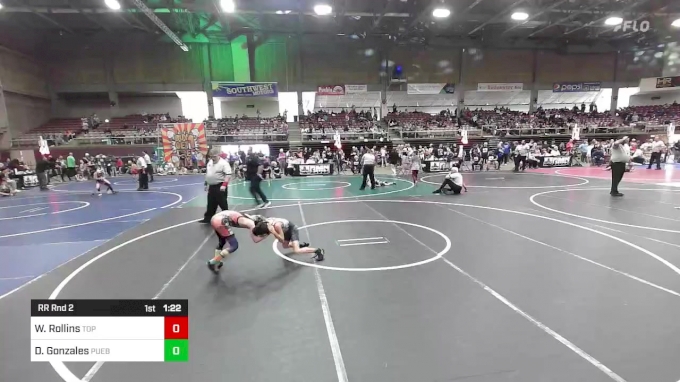 78 lbs Rr Rnd 2 - Wynston Rollins, Top Notch WC vs Drake Gonzales ...