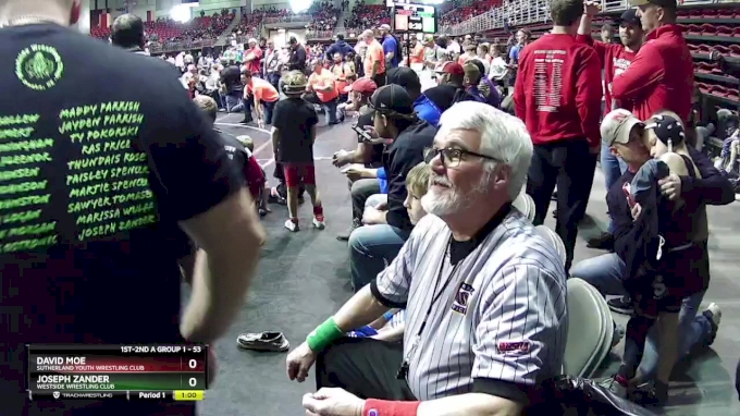 53 lbs Champ. Round 1 - David Moe, Sutherland Youth Wrestling Club vs ...