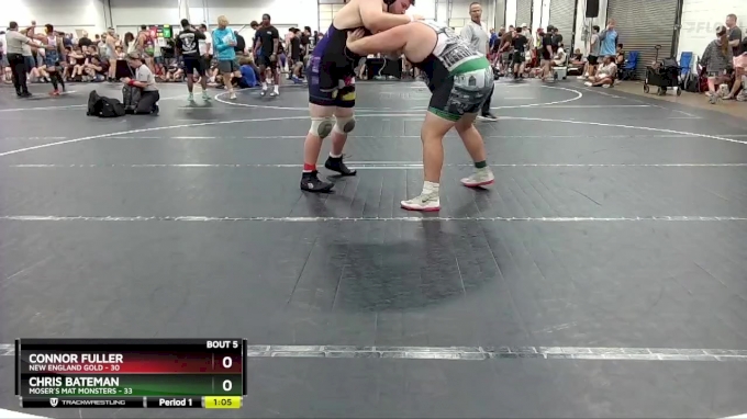 285 lbs Round 2 (6 Team) - Connor Fuller, New England Gold vs Chris ...