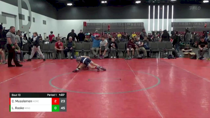 65 lbs Placement Matches (8 Team) - Crew Musslemen, M2 RED (PA) vs ...