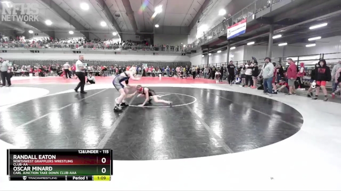115 lbs Quarterfinal - Randall Eaton, Northwest Grapplers Wrestling ...