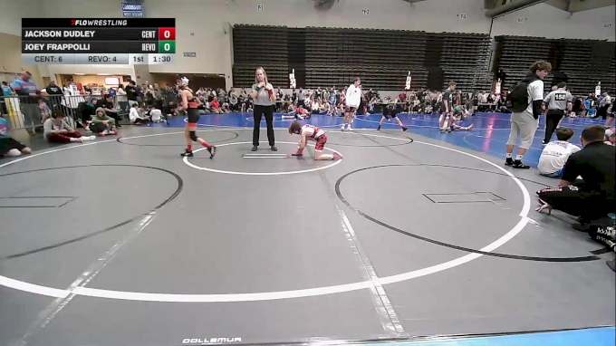 85 lbs Rr Rnd 2 - Jackson Dudley, Centurion MS vs Joey Frappolli ...