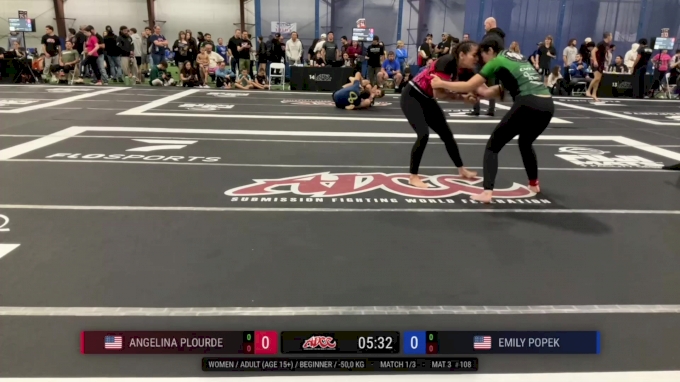 Angelina Plourde vs Emily Popek 2025 ADCC New Jersey Open