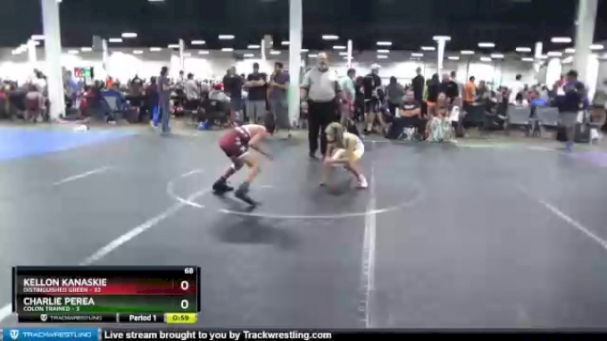 68 lbs Round 8 (10 Team) - Kellon Kanaskie, Distinguished Green vs ...