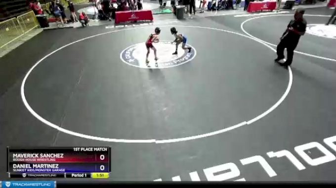 74 lbs 1st Place Match - Maverick Sanchez, Rough House Wrestling vs ...