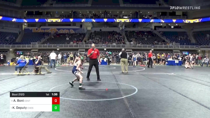 70 lbs Final - Angelo Boni, Central Valley vs Kooper Deputy, Chestnut Ridge