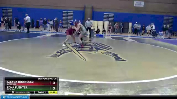 120 lbs 3rd Place Match - Aleyda Rodriguez, Sunnyside vs Edna Fuentes ...