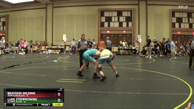 130 lbs Semis & 1st Wrestleback (8 Team) - Luke Stempkowski, Olympic Black vs Braydon Wilding ...