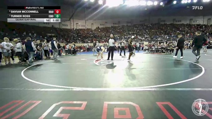 B6A-106 lbs Quarterfinal - Turner Ross, Edmond North vs Davian ...